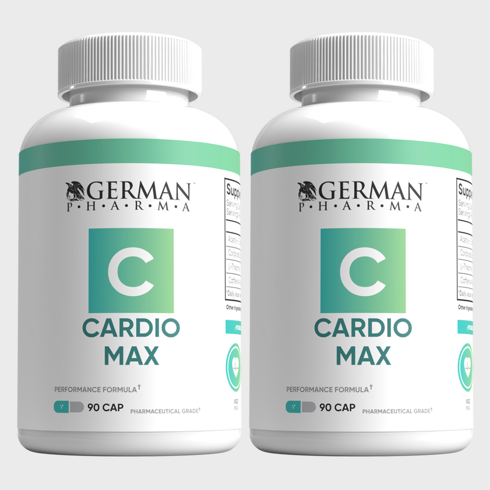 CardioMax - Cardio Enhancer Supplement - 1 Month Supply - GermanPharma