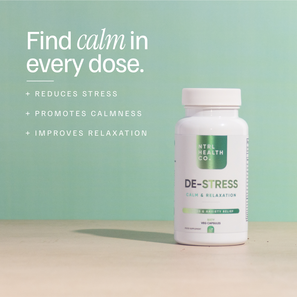 De-Stress: Advanced Cortisol Control & Recovery Formula | Pro-Hormones