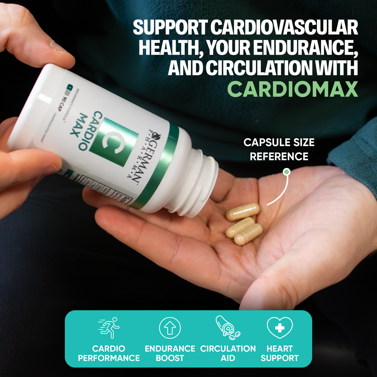 CardioMax Supplement: Support Endurance & Performance | Pro-Hormones