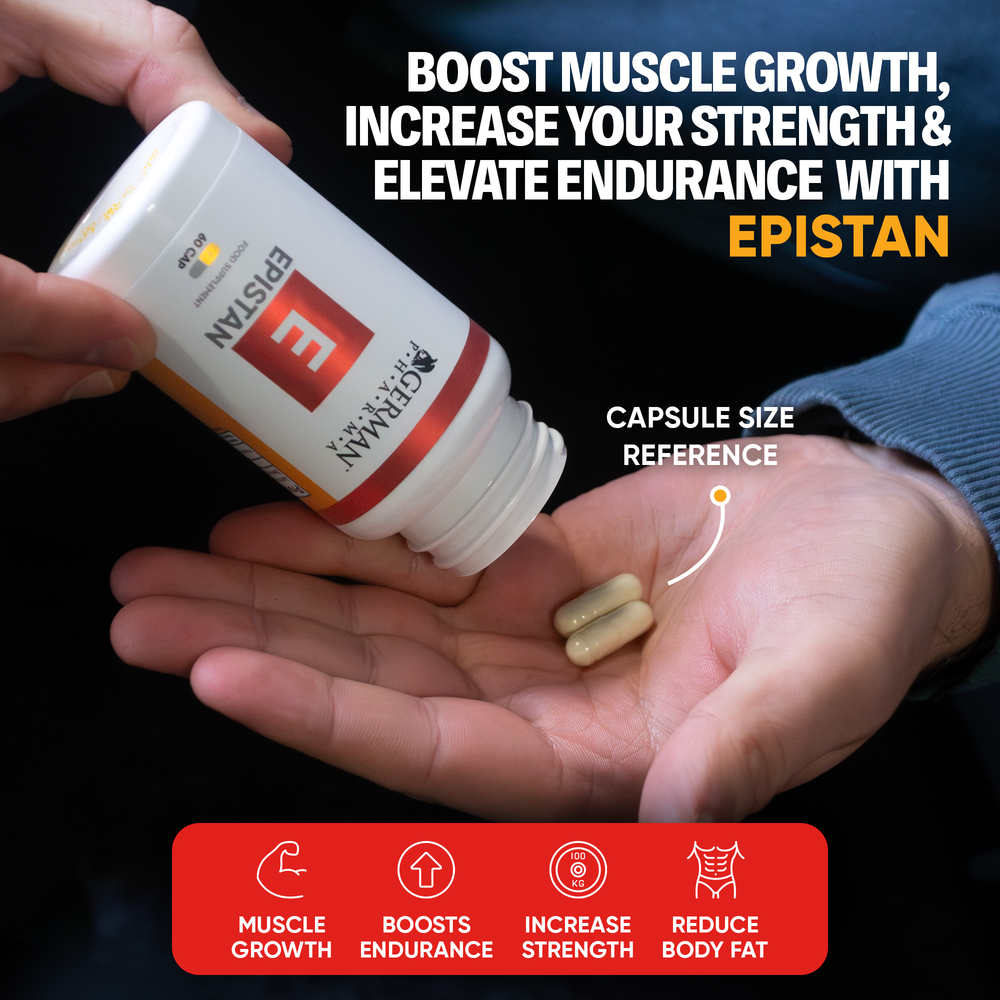 Epistan: Advanced Lean Muscle & Hardening Capsules | Pro-Hormones