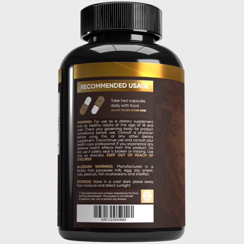 Lions Mane Mushroom Supplements: Aid Mental Wellbeing | Pro-Hormones