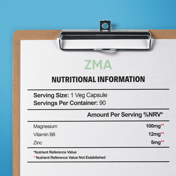 ZMA Supplement: Reduce Tiredness & Fatigue | Pro-Hormones