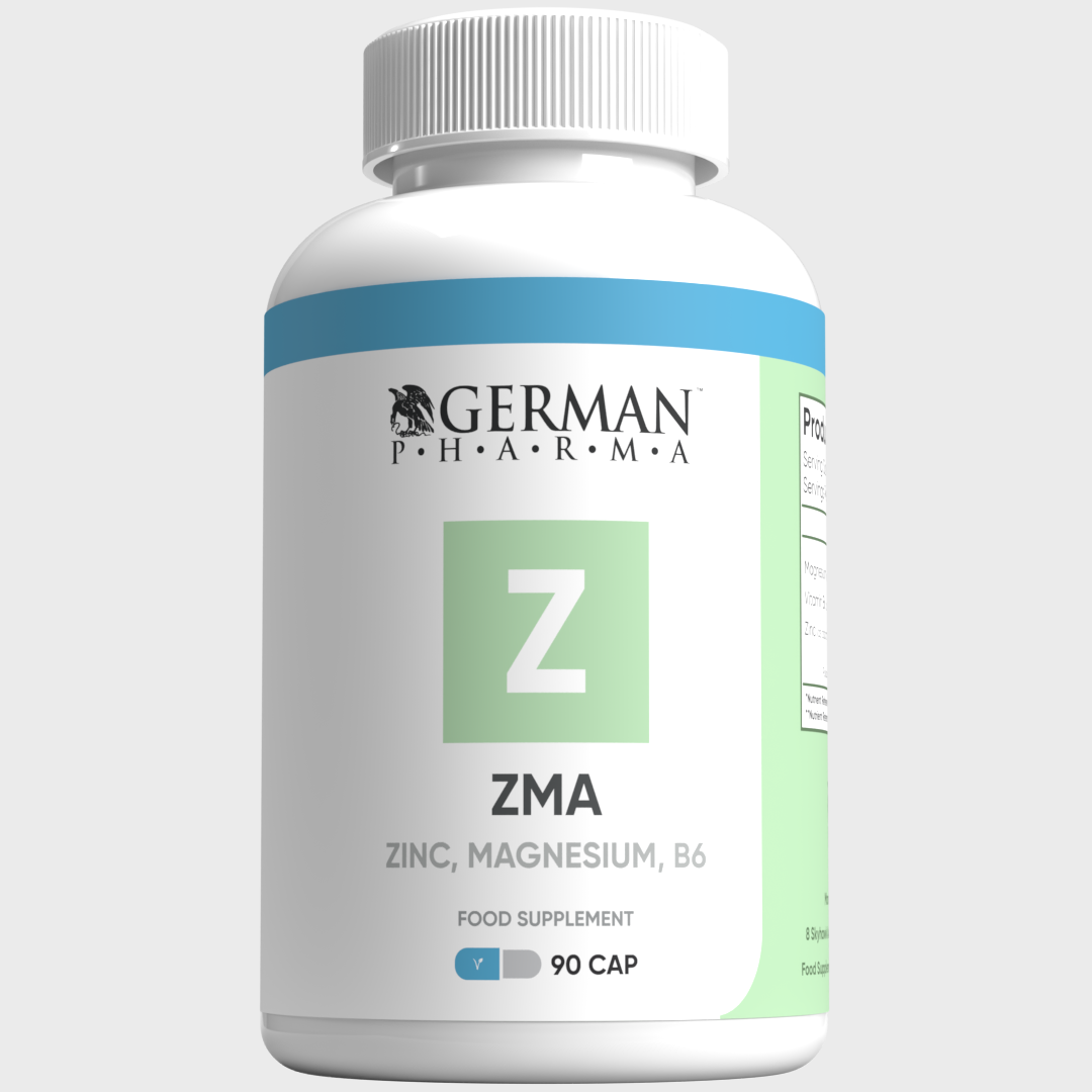 ZMA Supplements - 1 Month Supply - Zinc Magnesium + Vitamin B6