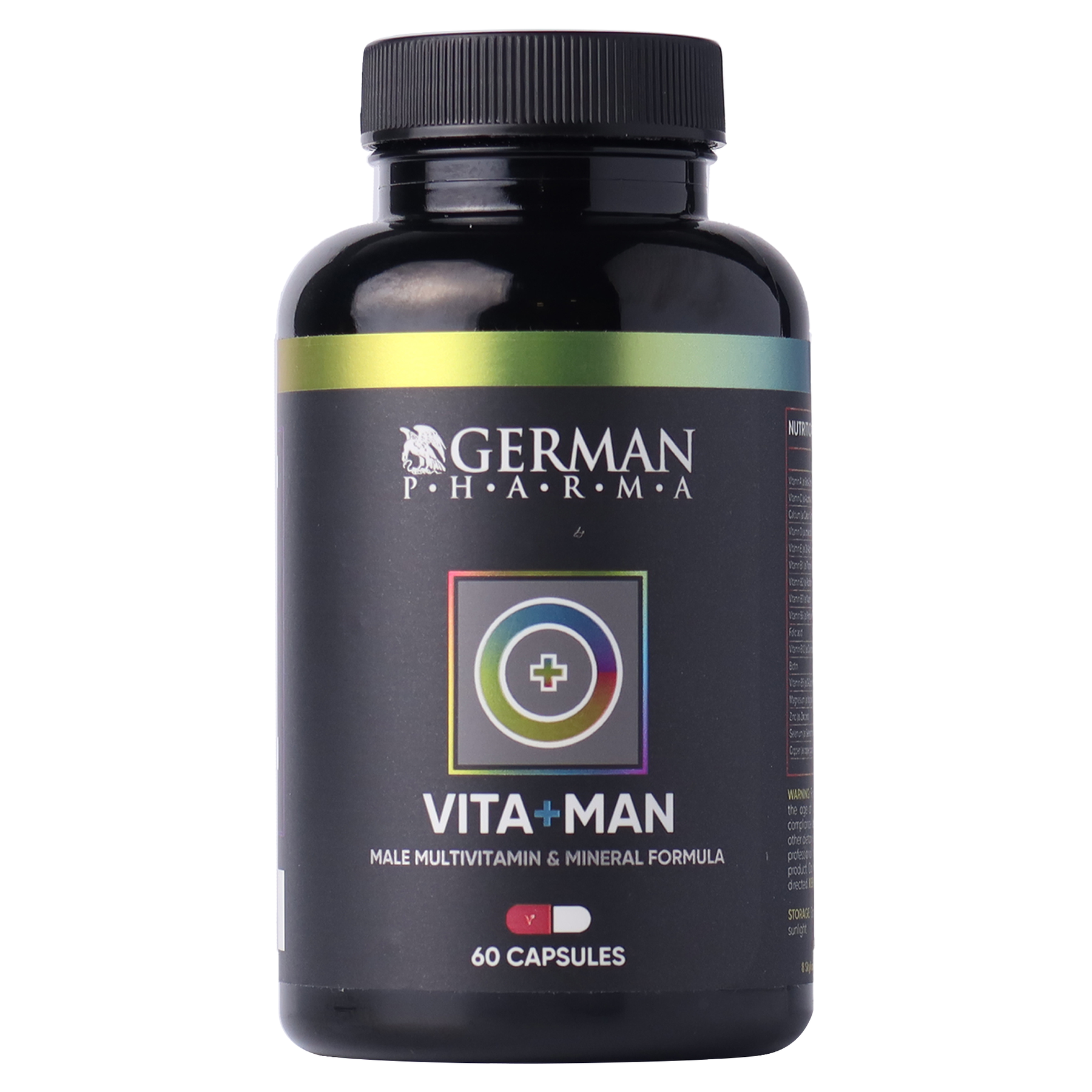 Vita+Man: Advanced Male Multi-Nutrient & Vitality Capsules | Pro-Hormones