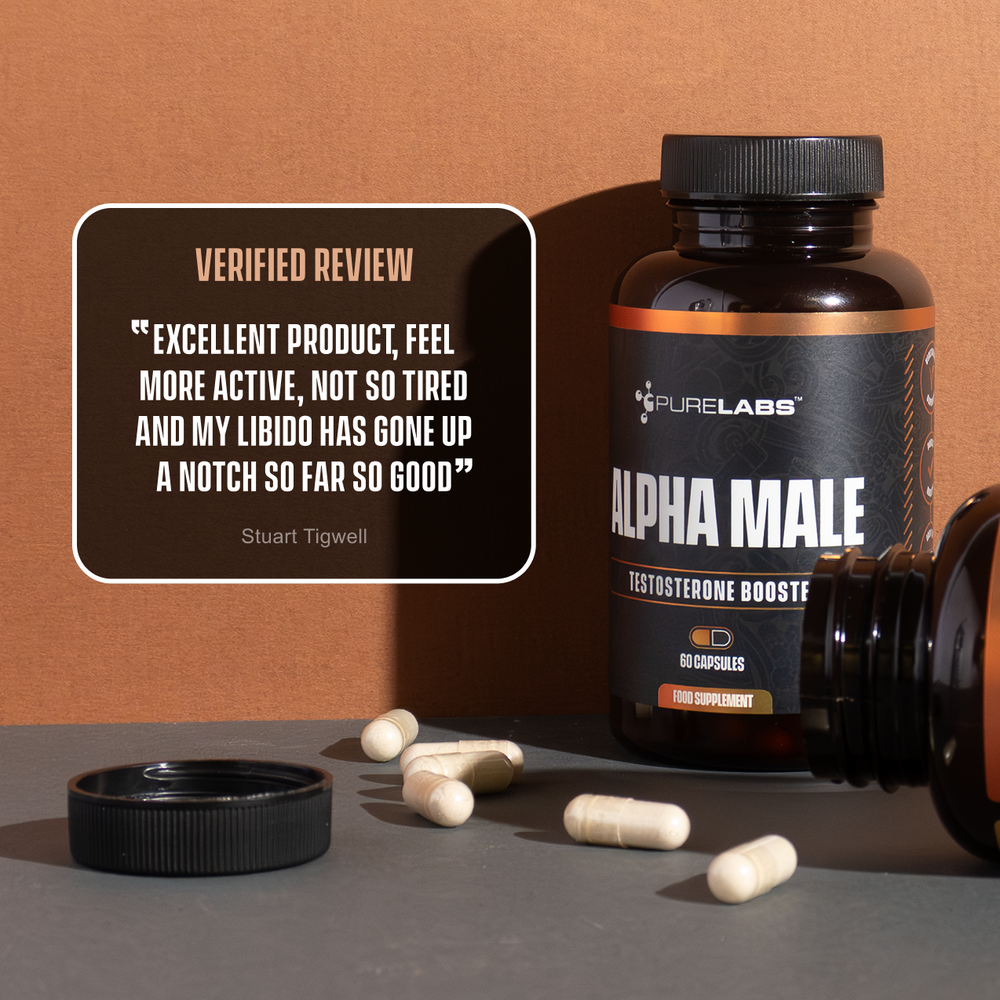 Alpha Male Supplement: Aid Energy Levels & Well-Being | Pro-Hormones